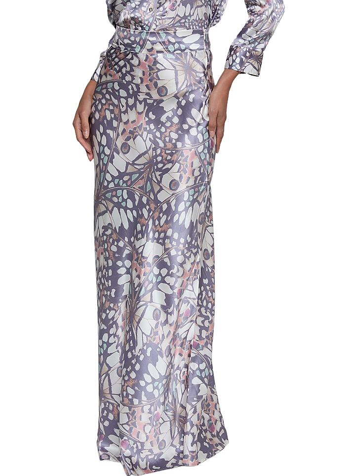 L'AGENCE L'AGENCE Ryker Bias Silk Skirt